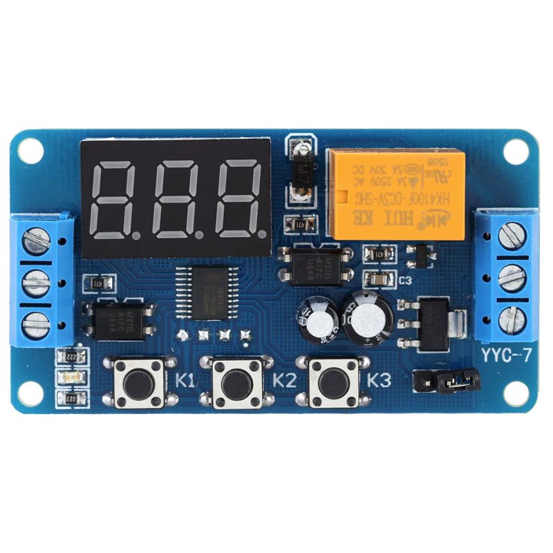 Led Display Digital Delay Timer High Performance Timer Relay Module Automation Control Relay